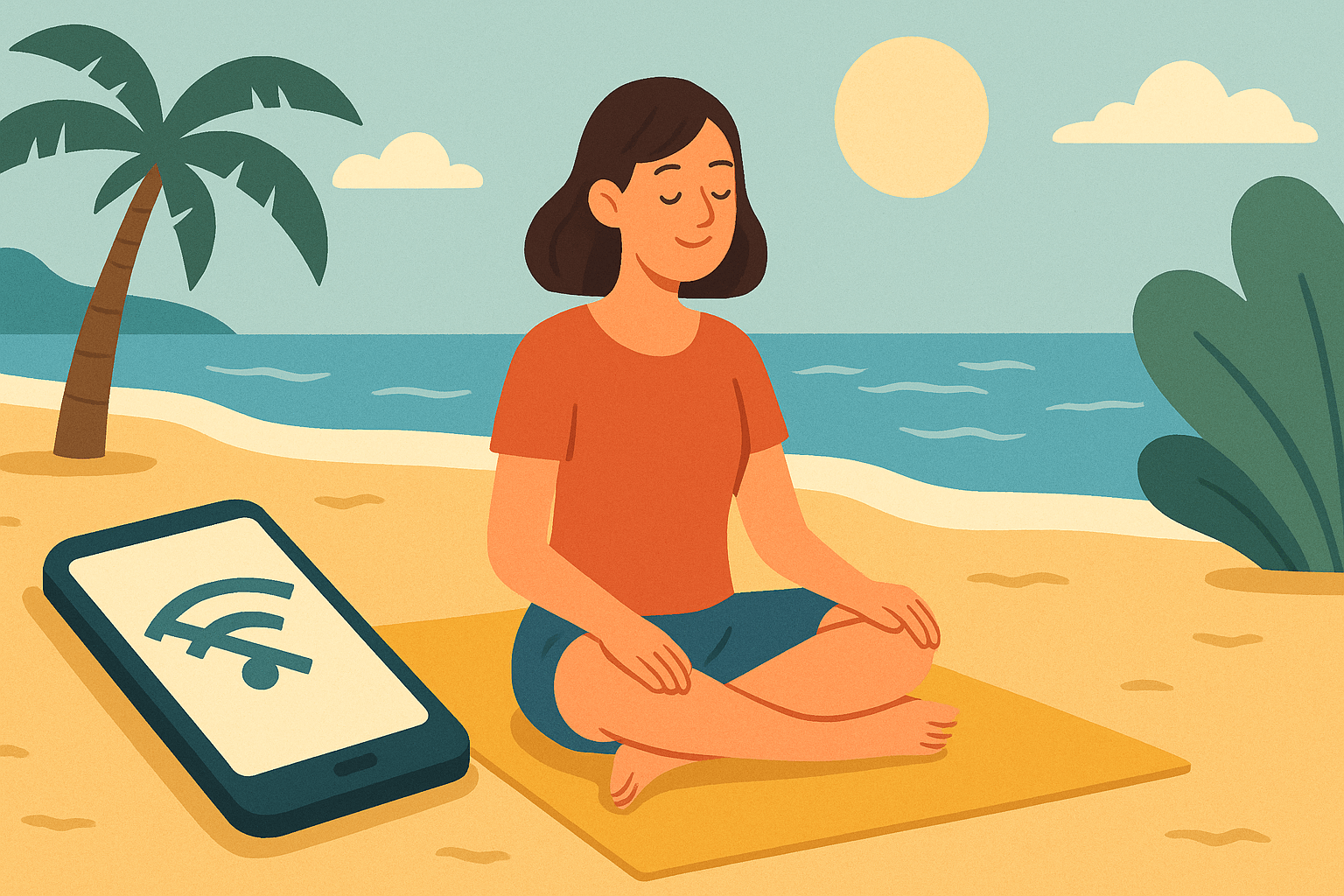 How to Disconnect from Technology While on Holiday – slowholidayblog.com